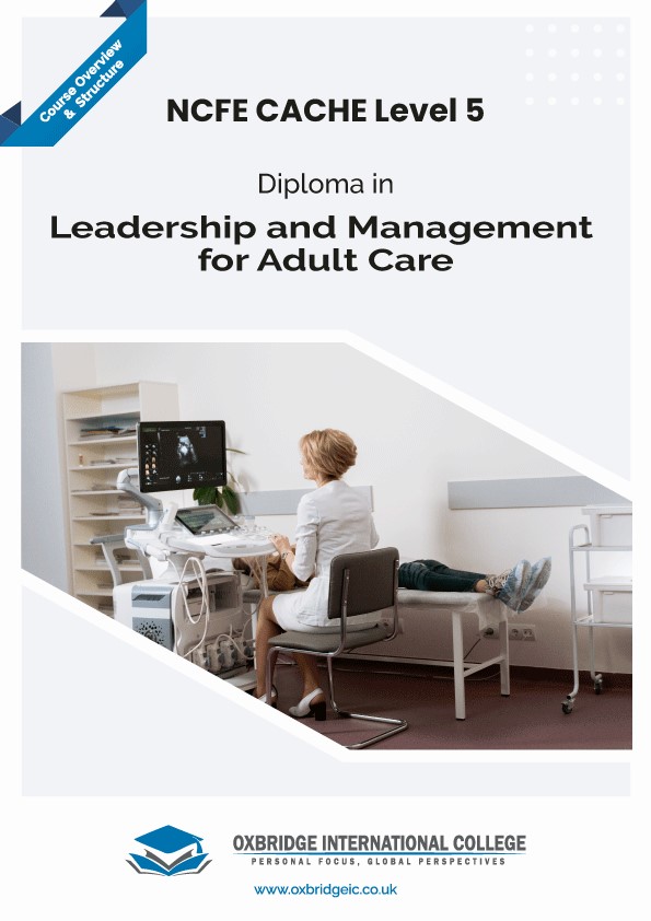 NCFE CACHE Level 5 Diploma in Leadership and Management for Adult Care ...