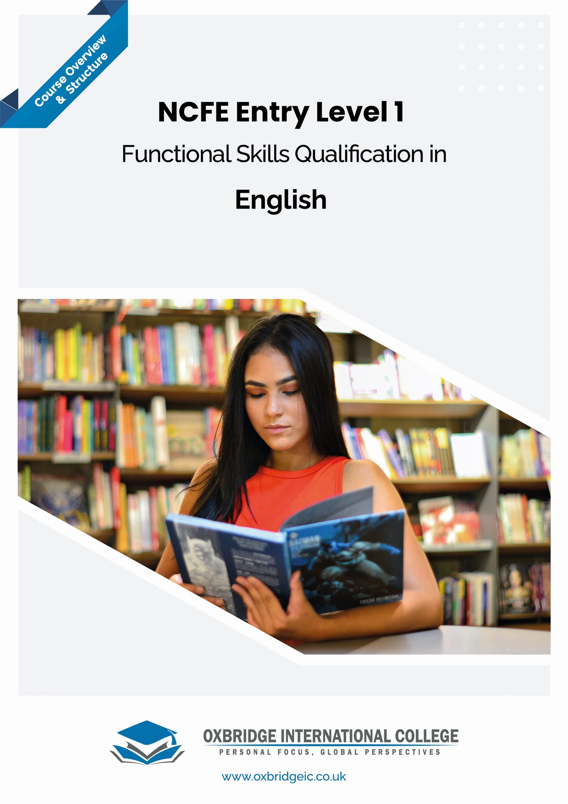 Entry Level 1 Functional Skills Qualification in English – Oxbridge ...