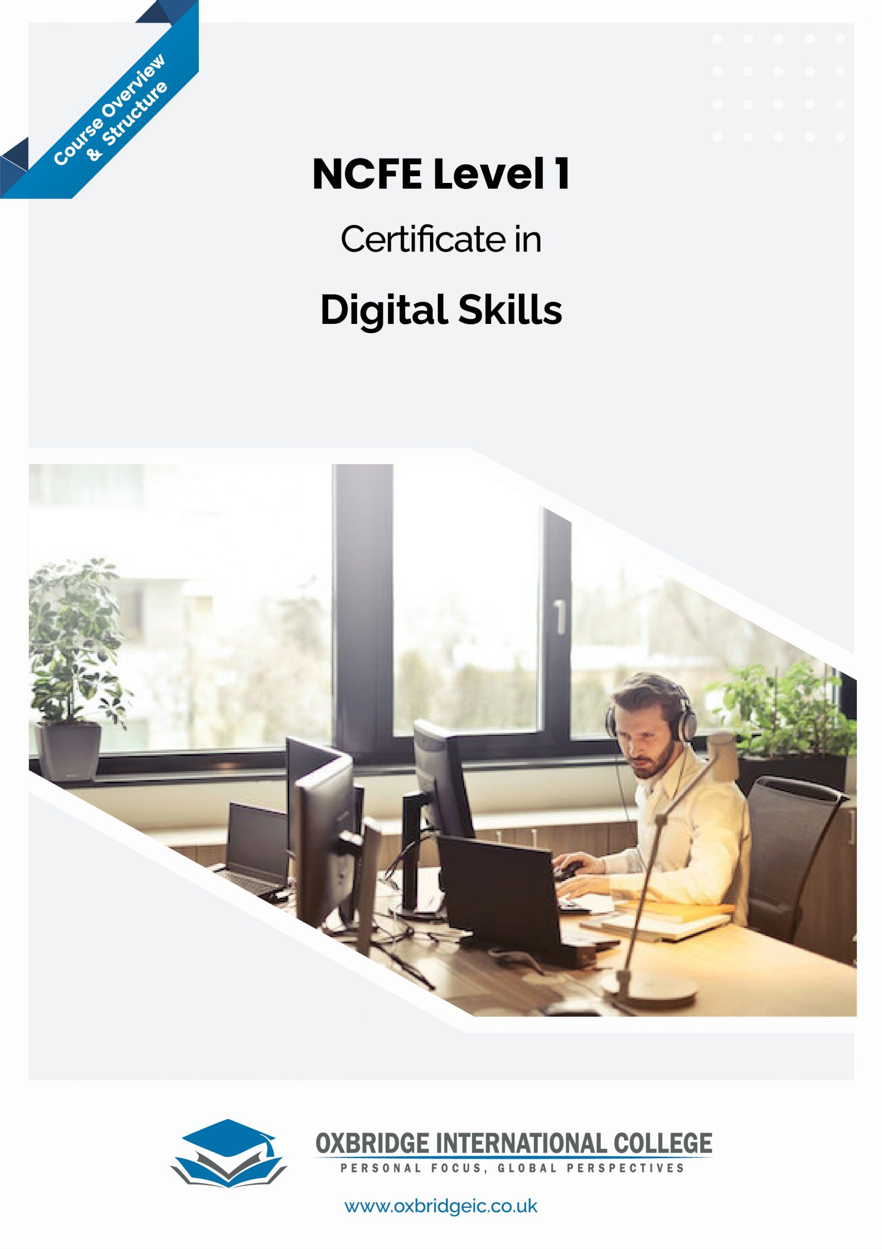 NCFE Level 1 Essential Digital Skills – Oxbridge International College